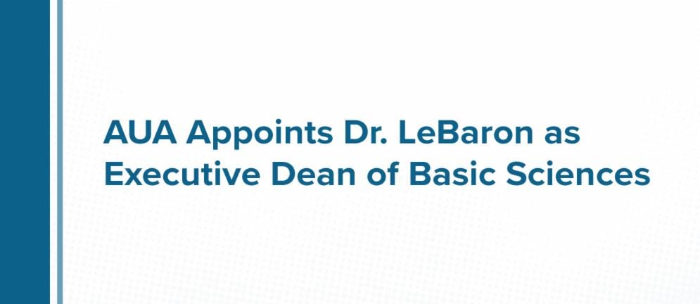 American University of Antigua College of Medicine Appoints Dr. Samuel ...