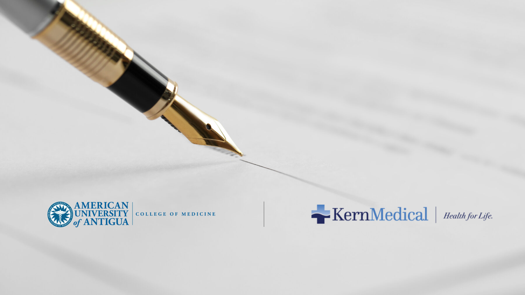 Kern Medical and AUA Sign Affiliation Agreement - American University ...
